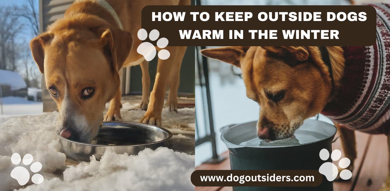 How to Keep Outside Dogs Warm in the winter - Dog Outsiders